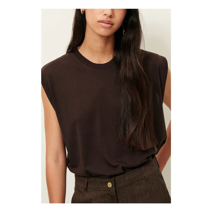 Sessùn - T-shirt Deedoo - Café | Smallable