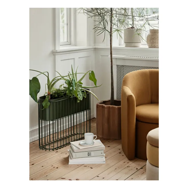 Hay - Cache-pot et soucoupe - Gris clair | Smallable