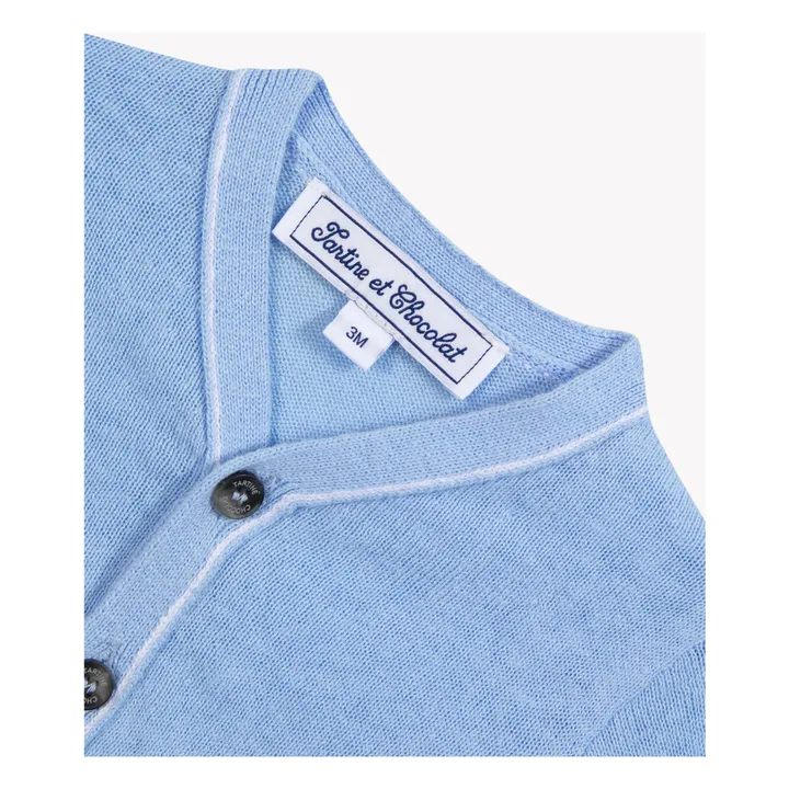 Tartine et Chocolat - Cardigan Pockets - Light blue | Smallable