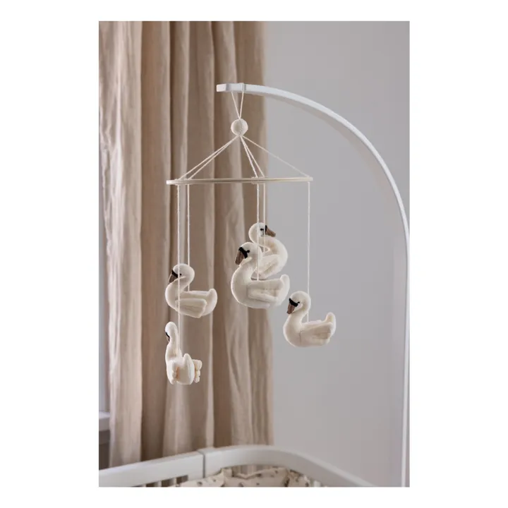 Sebra - Mobile Cygnes - White | Smallable