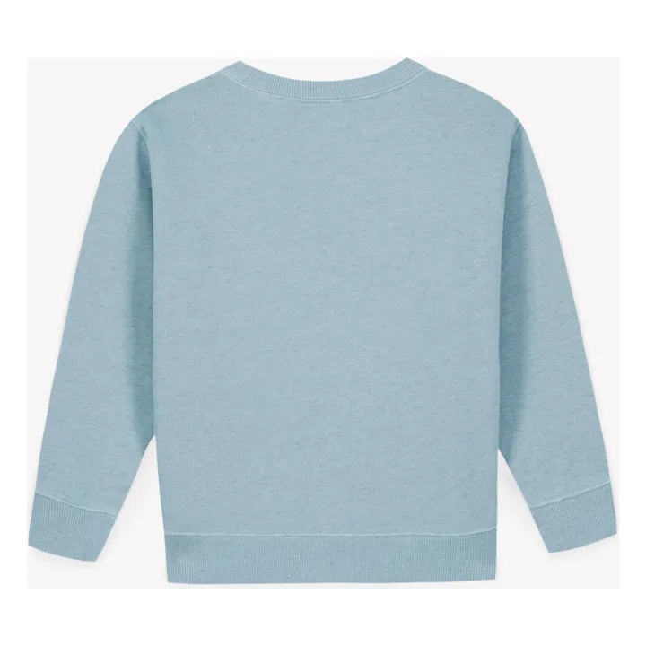 Bonton - Sweat Smile Holidays - Light Blue | Smallable