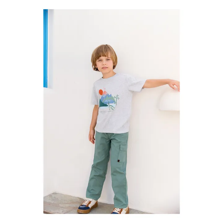 Tartine et Chocolat - Chiné Volcan T-shirt - Grey | Smallable