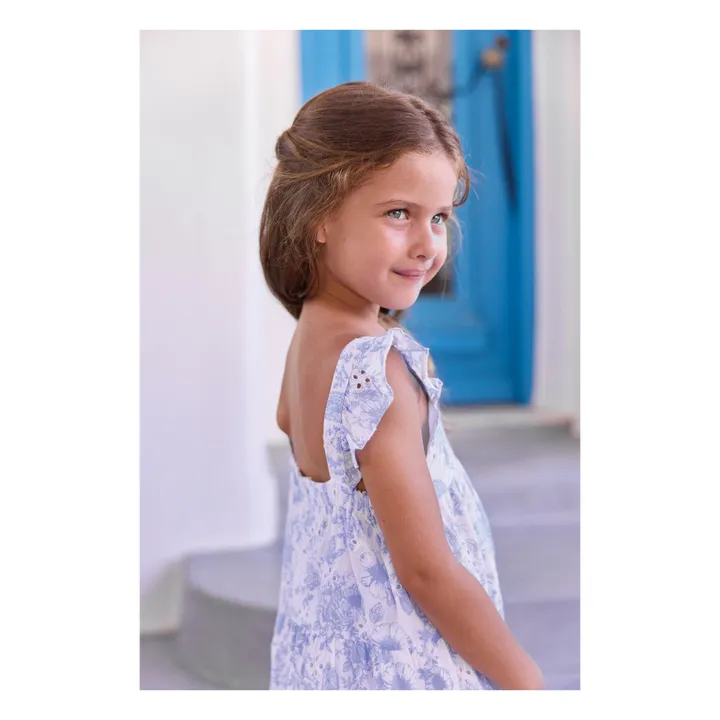 Tartine et Chocolat - Floral Embroidered Dress - White | Smallable