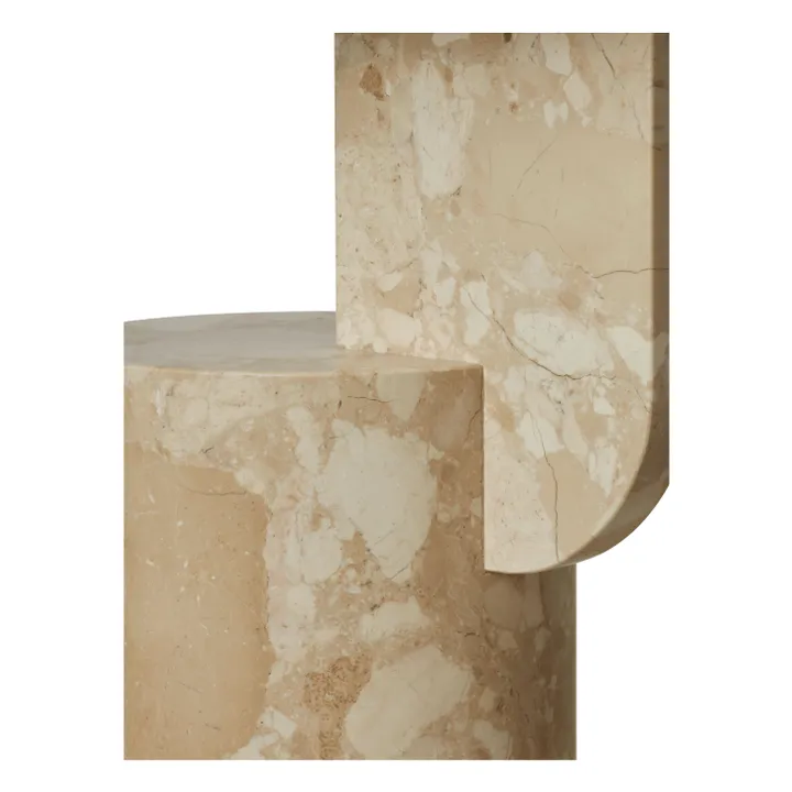 Ferm Living - Table d'appoint en marbre Insert - Sable | Smallable