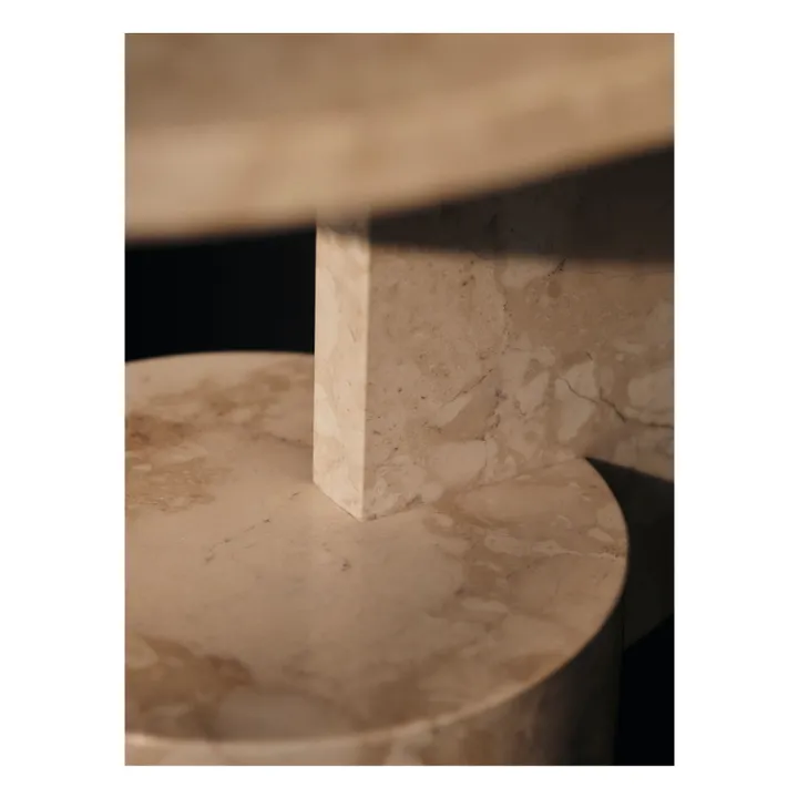 Ferm Living - Table d'appoint en marbre Insert - Sable | Smallable