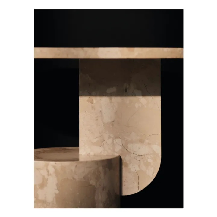Ferm Living - Table d'appoint en marbre Insert - Sable | Smallable