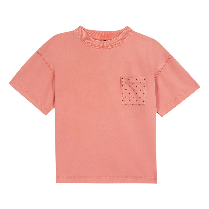 Bonton - Nixon Star Pocket T-shirt - Pink | Smallable