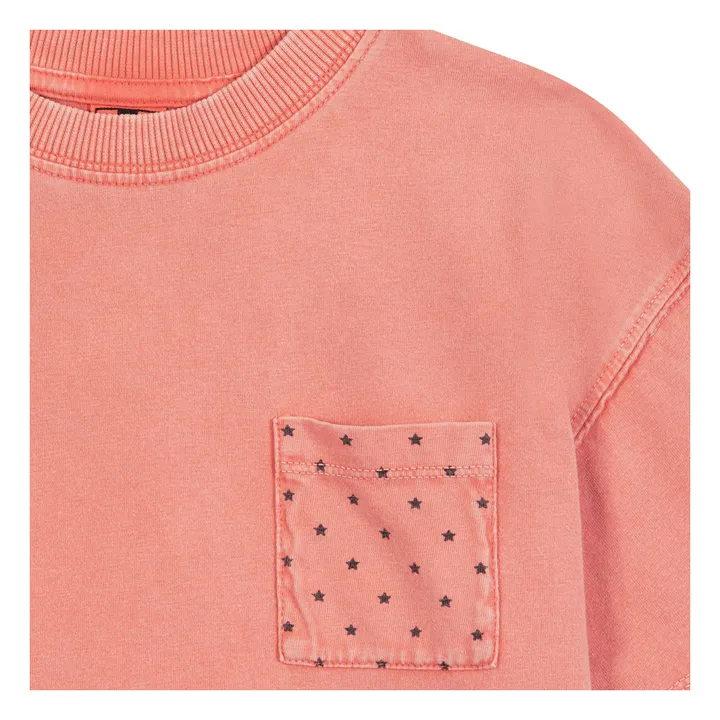 Bonton - Nixon Star Pocket T-shirt - Pink | Smallable