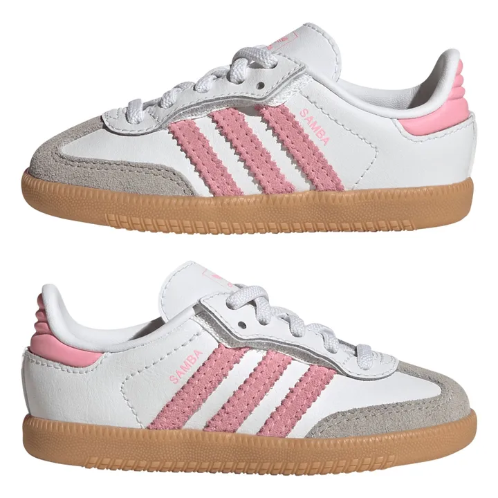 Adidas - Samba OG Sneakers with elasticated laces - Pink | Smallable