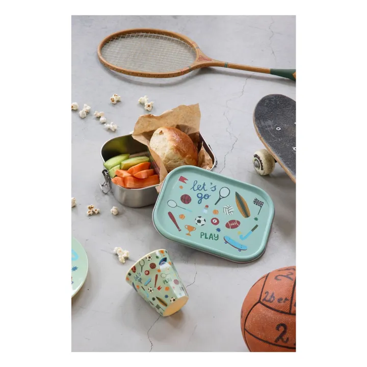 Rice - Lunch-Box Sport - Hellblau | Smallable