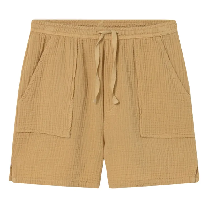 Cozmo - Bermuda Cove Cotton Gauze - Sand | Smallable