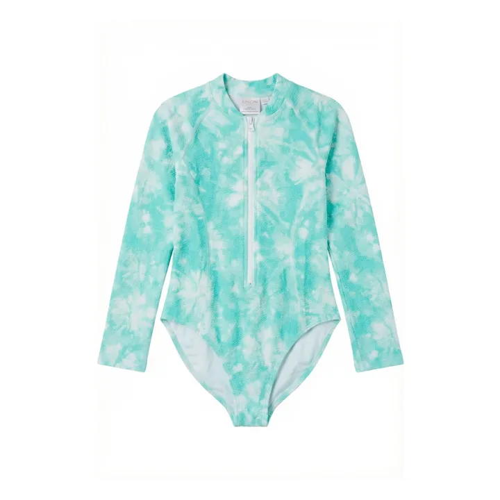 Lison Paris - Maillot de Bain Anti-UV Taha'a Tie and Dye - Turquoise ...