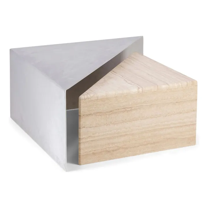 The Socialite Family - Triangolo nesting coffee table in brushed ...