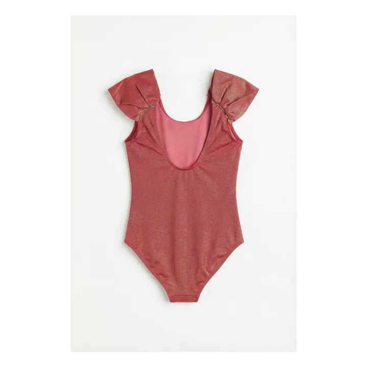 Lison Paris - Maillot de Bain 1 Pièce Dolce Vita Métallisé - Rose ...