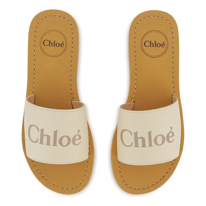 Chloé - Logo sandals - White | Smallable