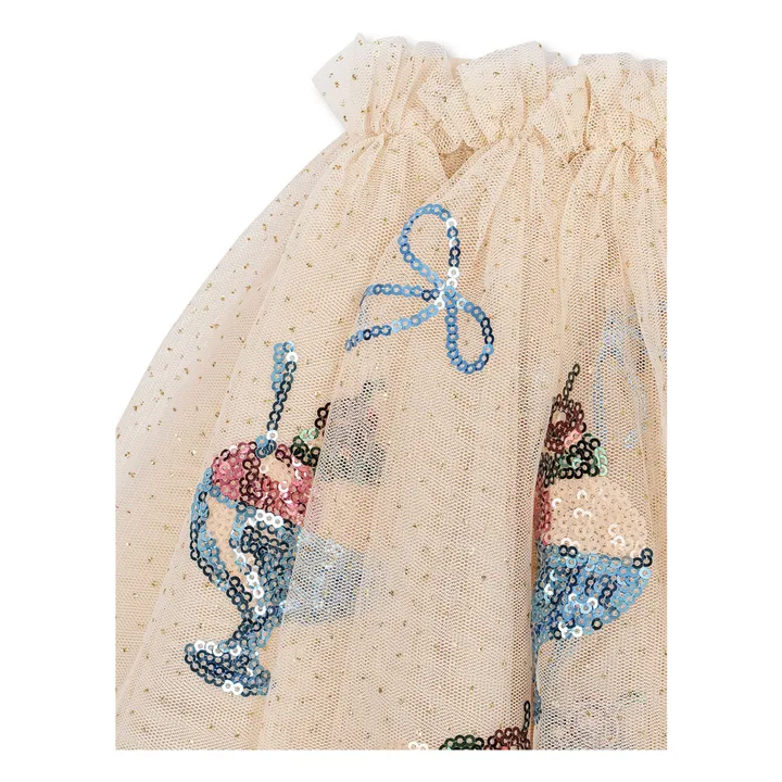 Konges Sløjd - Jupe Yvonne Glaces Tulle - Crème | Smallable