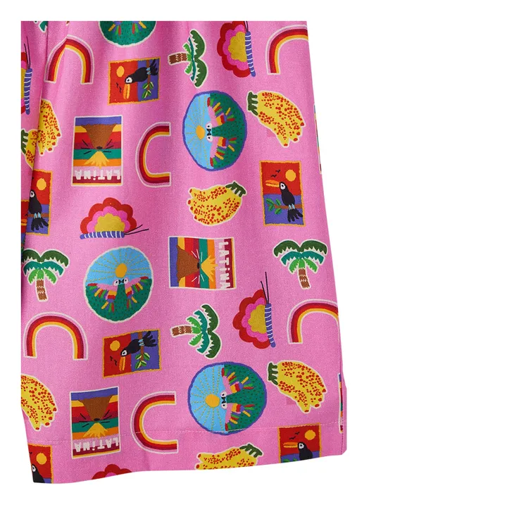 Fabula - Rainbow overalls - Pink | Smallable