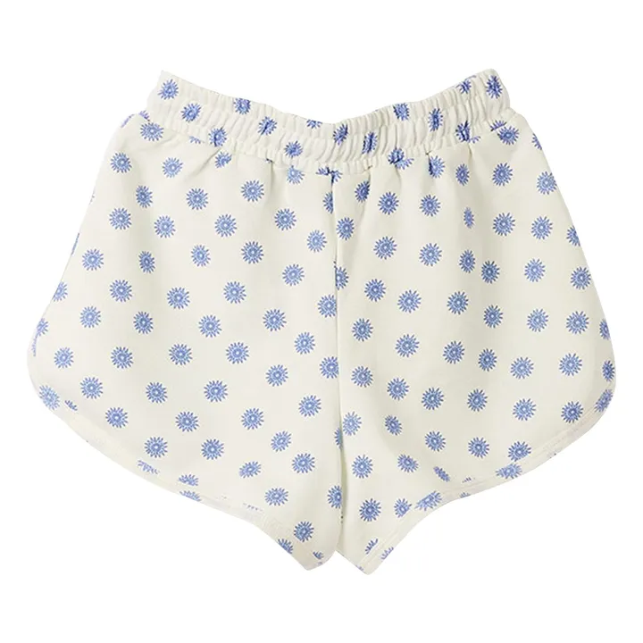 Fabula - Polka dot fleece shorts - White | Smallable