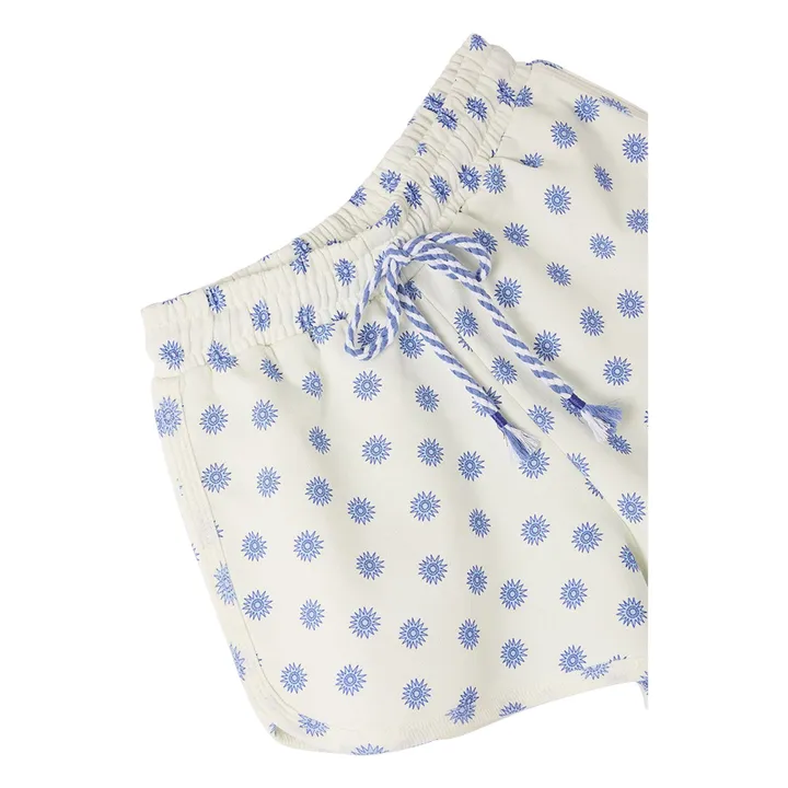 Fabula - Polka dot fleece shorts - White | Smallable