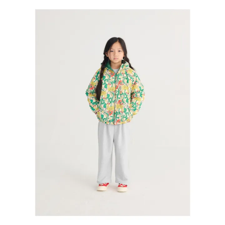 Bobo Choses - Colorblock Recycled Fiber Reversible Jacket - Yellow ...