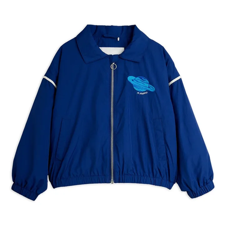 Mini Rodini - Planet Recycled Fiber Bomber - Blue | Smallable