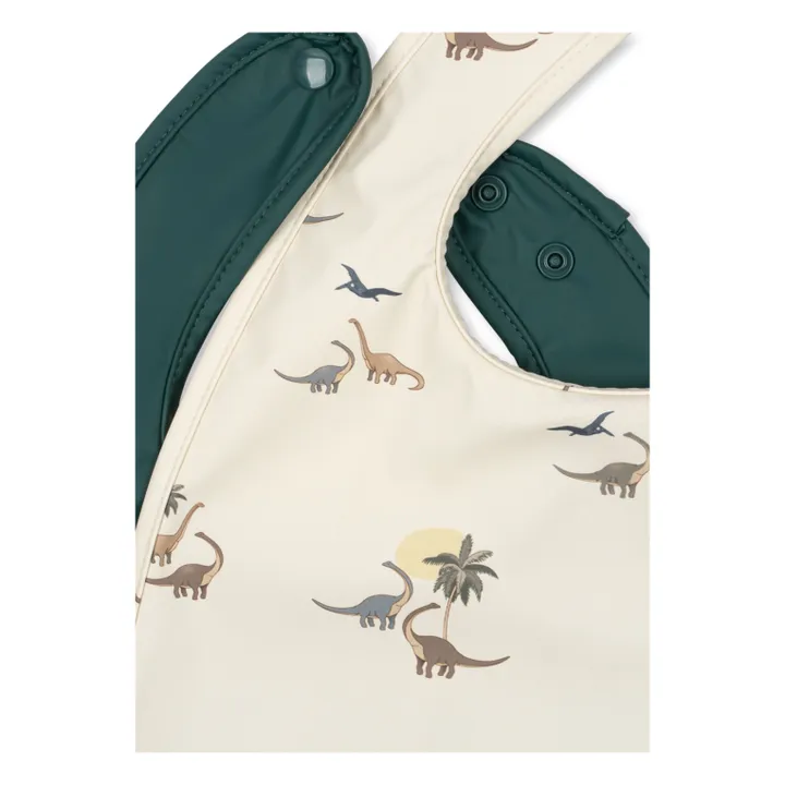 Konges Sløjd - Kubi Bibs - Set of 2 - Green | Smallable