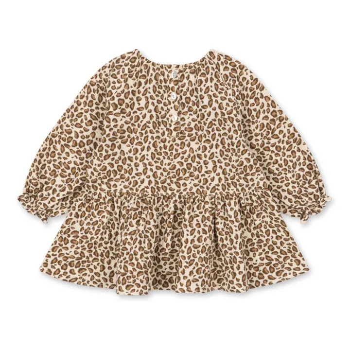 Konges Sløjd - Blouse Coco Léopard Coton Bio - Brun | Smallable