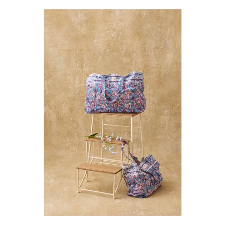 Louise Misha - Tote Bag Beverly Coton - Light blue | Smallable