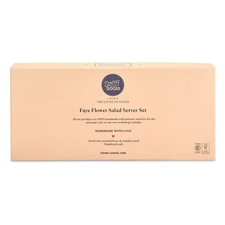 Doing Goods - Insalatiere Faye - Set di 2 - Beige | Smallable