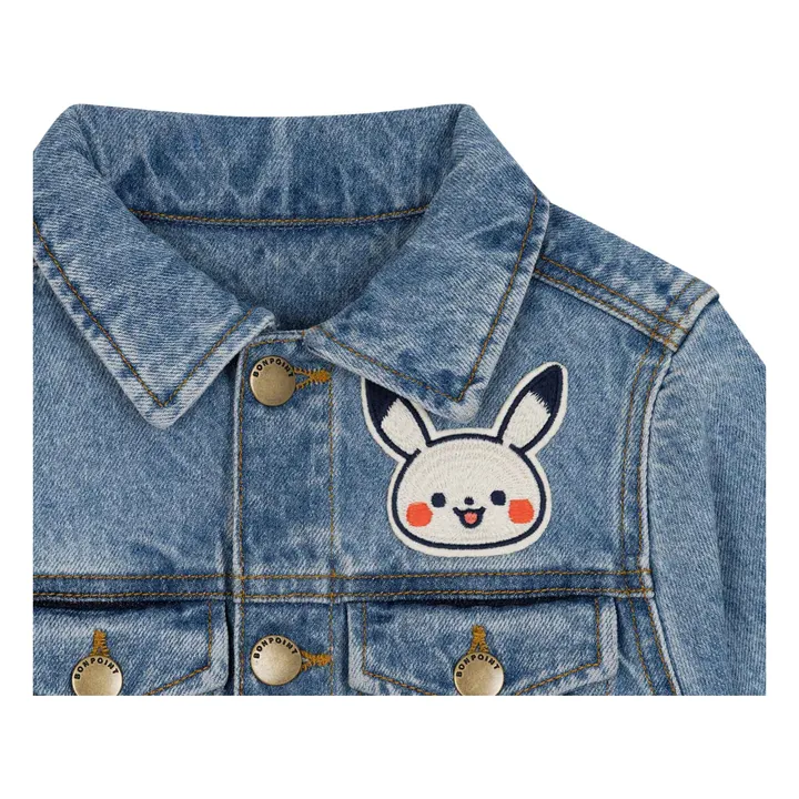 Bonpoint - Pokémon Lancelot Denim Jacket - Denim blue | Smallable