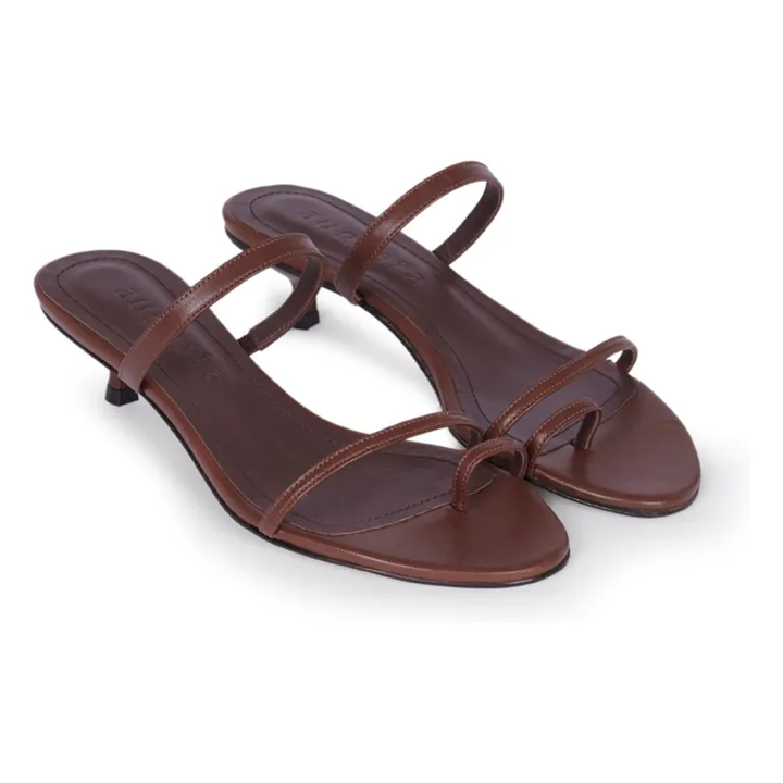 Augusta - Daisy sandals - Chocolate | Smallable