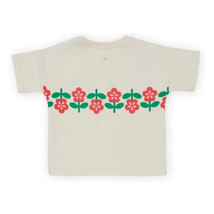 Goldie + Ace - Flower T-shirt - Ivory | Smallable