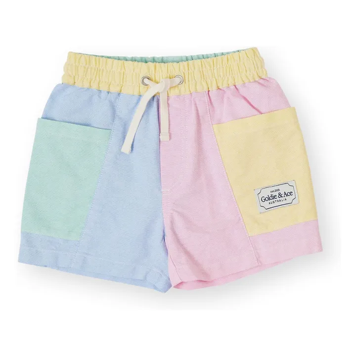 Goldie + Ace - Colorblock shorts - Pink | Smallable