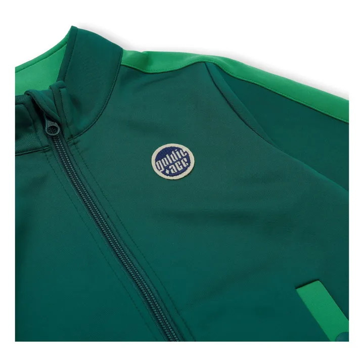 Goldie + Ace - Track Zip Jacket - Green | Smallable