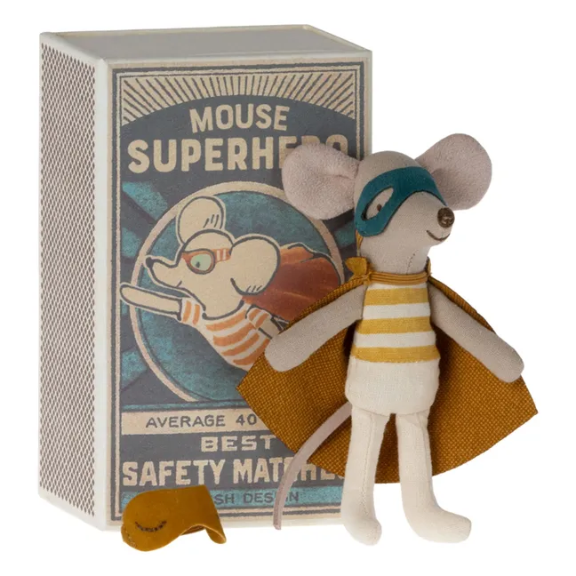 Maileg - Tooth Fairy Mouse with Box - Bronze | Smallable