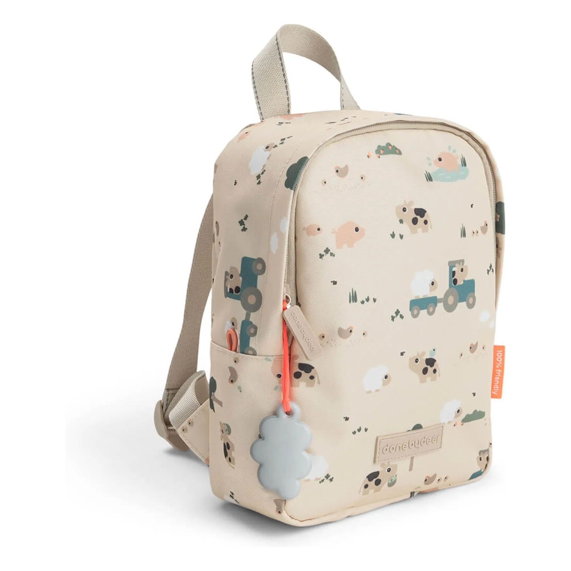 Done by deer - Mini Farm backpack - Sand | Smallable