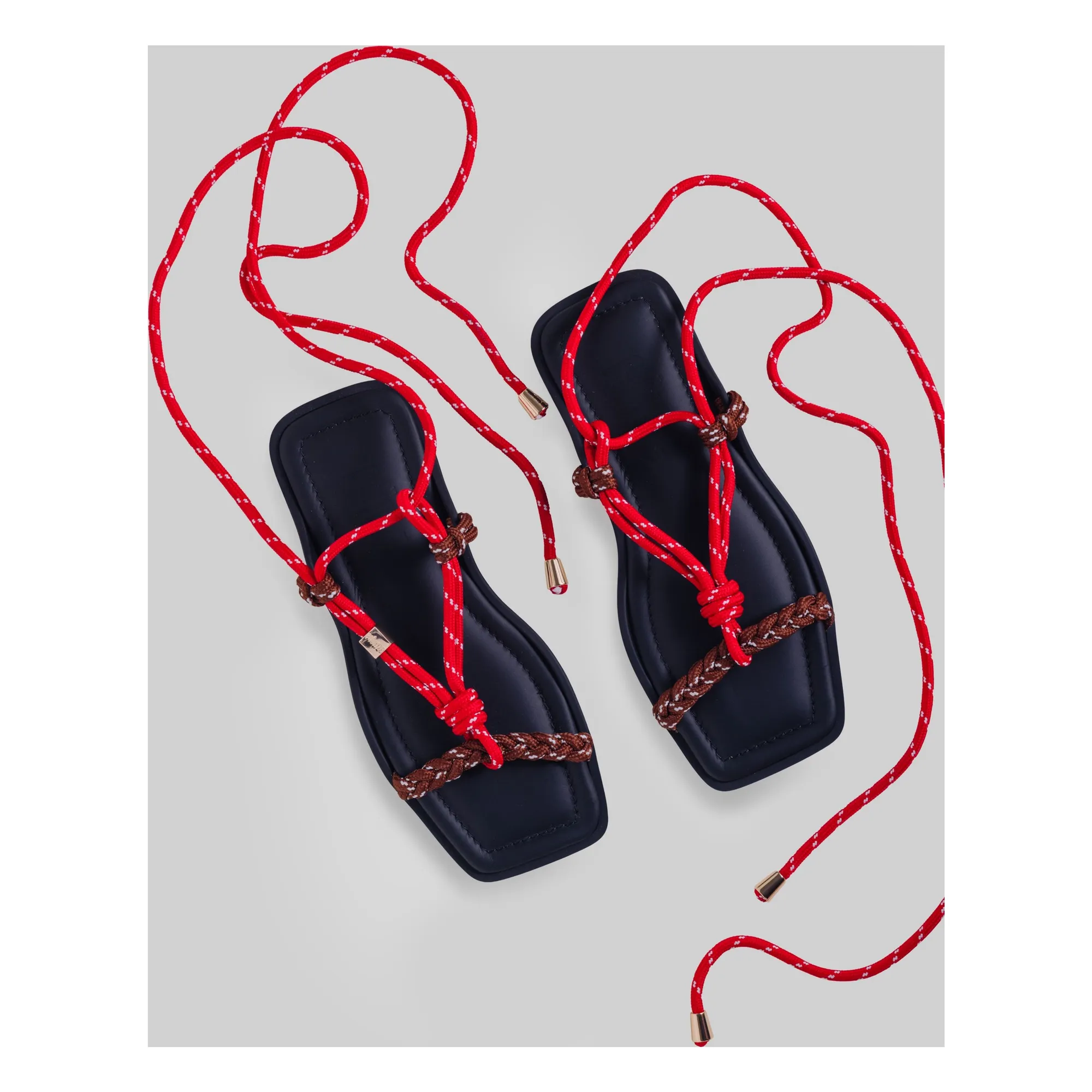 Flòwze - Flò Square Twin sandals - Red | Smallable