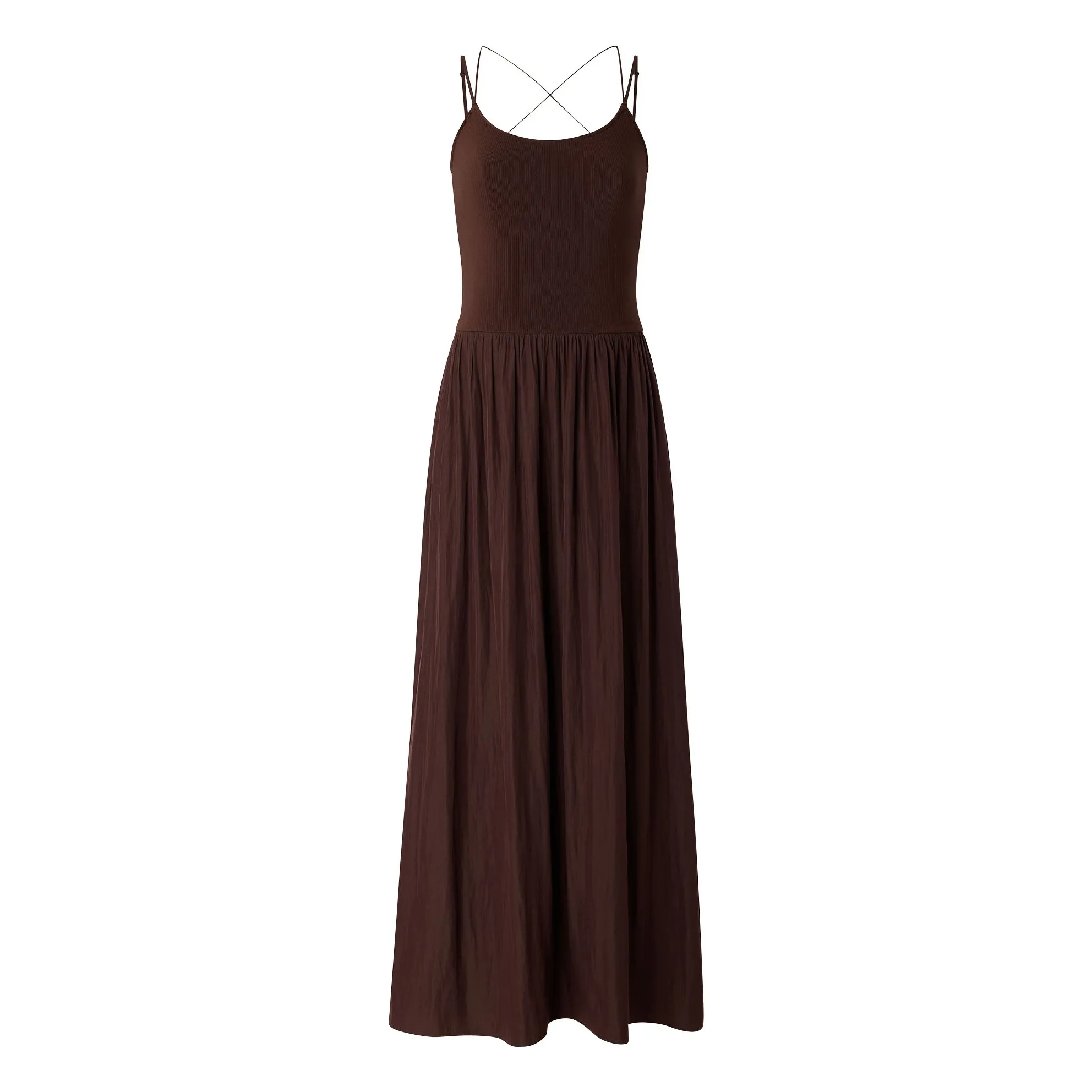 Sessùn - Sweet Mambo Recycled Fiber Dress - Brown | Smallable