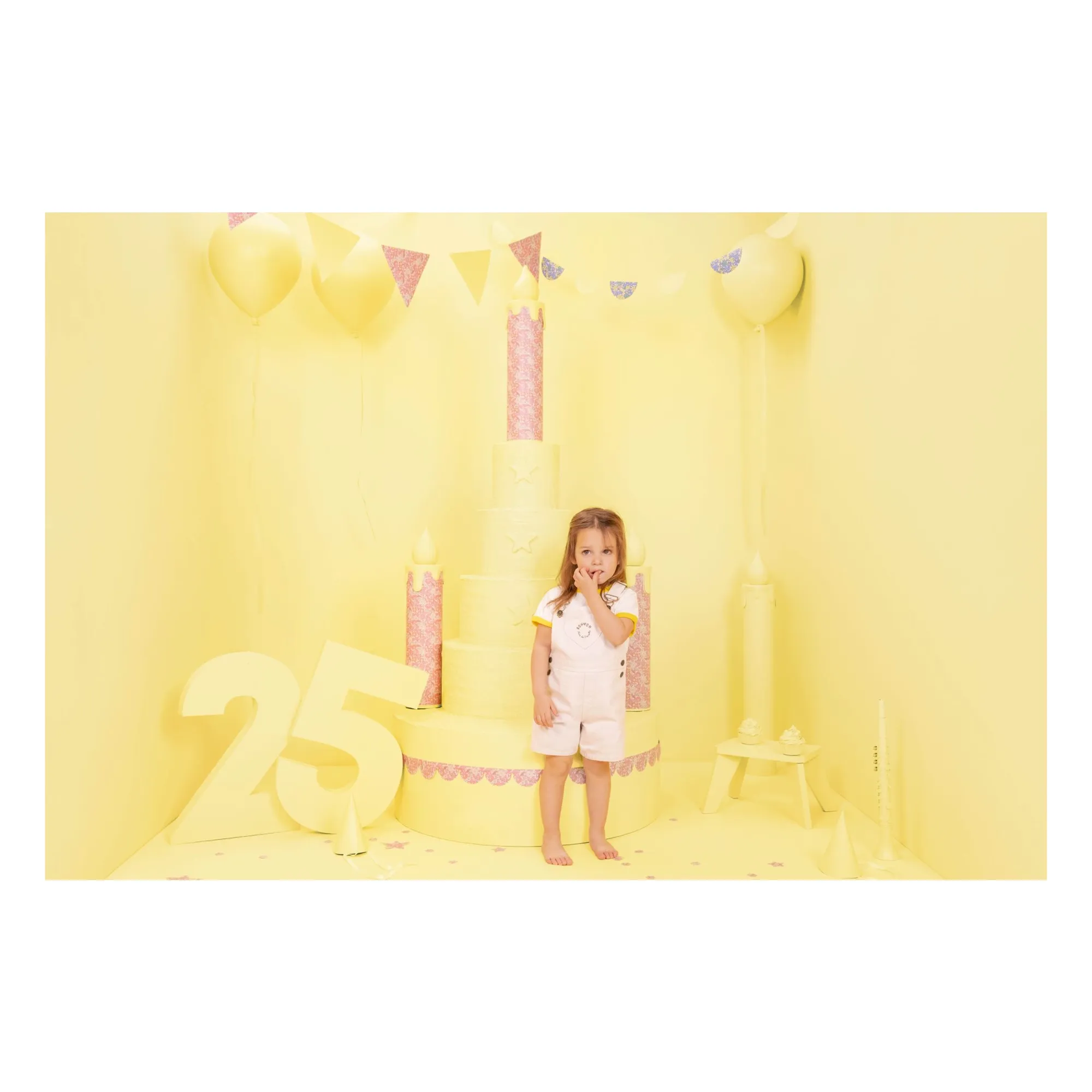 Bonton - Latzhose Napoli Capsule 25 Jahre - Seidenfarben | Smallable