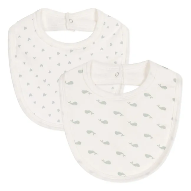 Quincy Mae - Batch 2 Bibs - Blue | Smallable