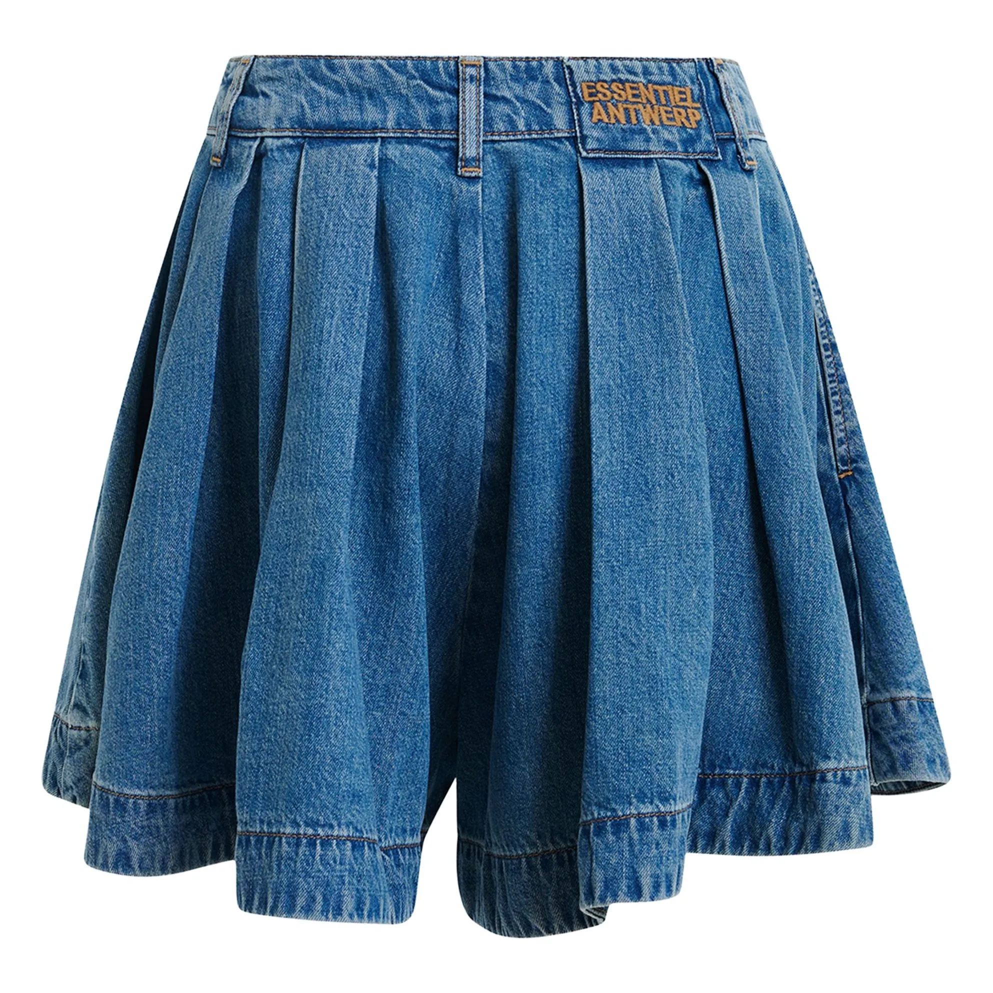 Essentiel Antwerp - Joss Organic Cotton Shorts - Blue | Smallable