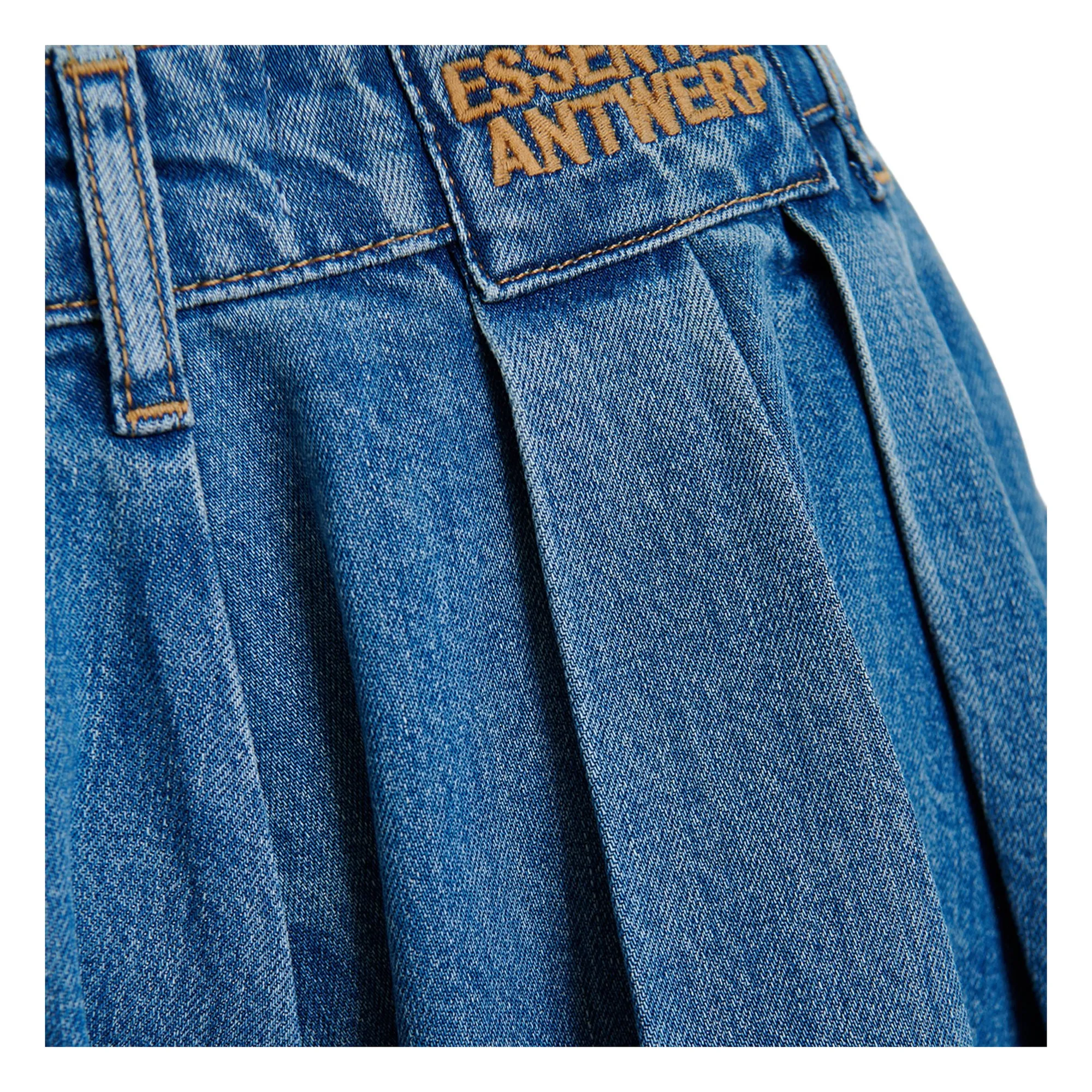 Essentiel Antwerp - Joss Organic Cotton Shorts - Blue | Smallable