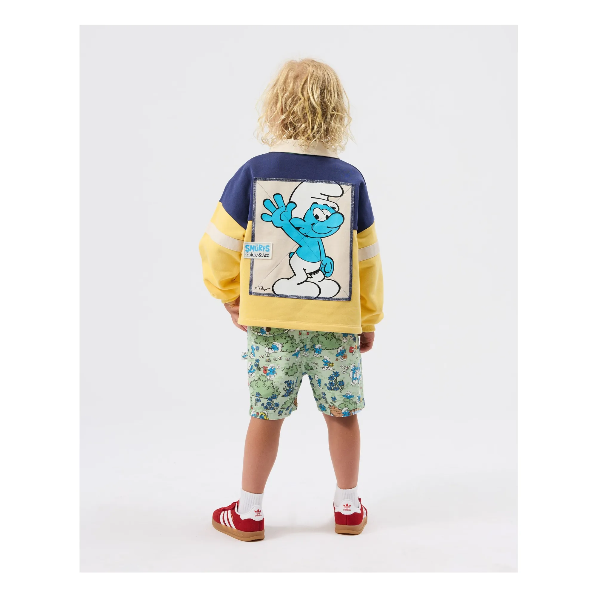 Goldie + Ace - Polo - Goldie + Ace x Schtroumpfs - Yellow | Smallable