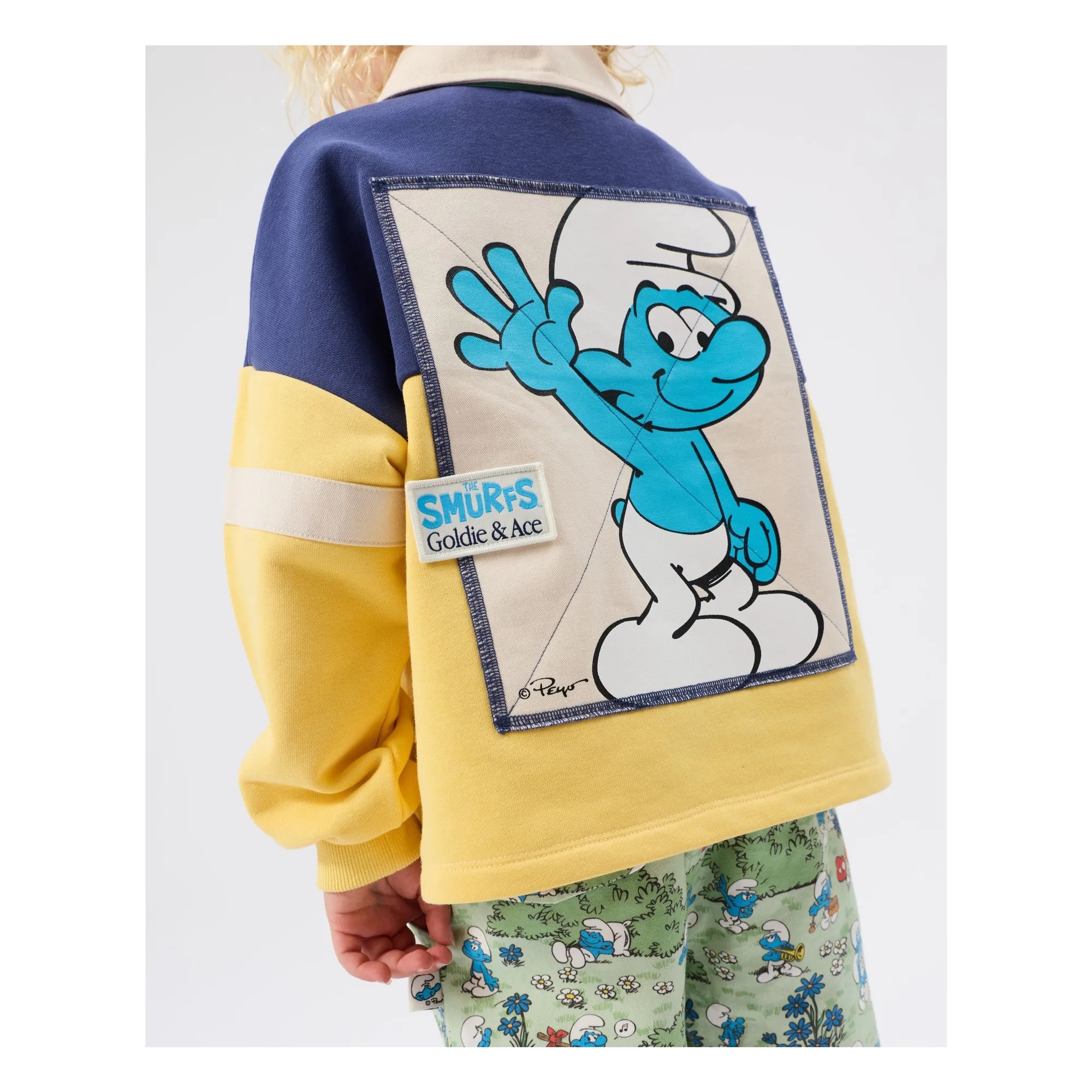 Goldie + Ace - Polo - Goldie + Ace x Schtroumpfs - Yellow | Smallable