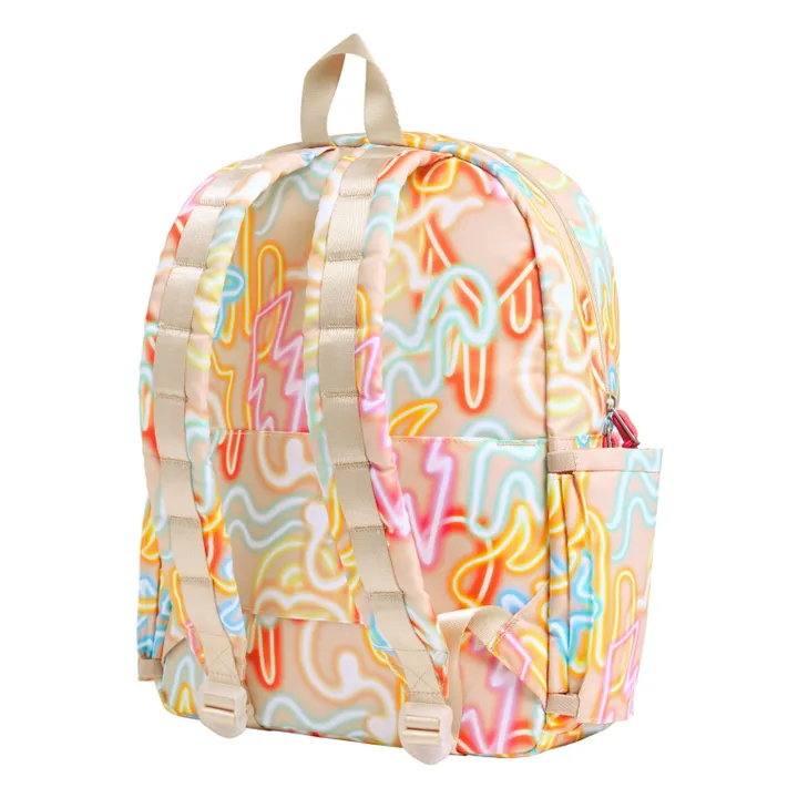 State Bags - Neon Two Pocket Backpack - Yellow | Smallable