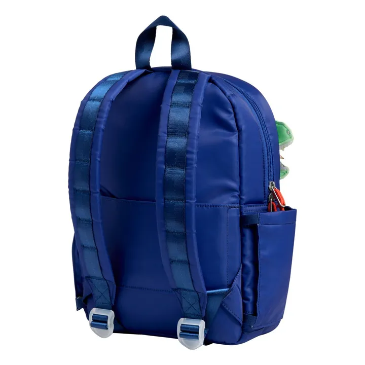 State Bags - Kan Mini Travel Dino Backpack - Blue | Smallable