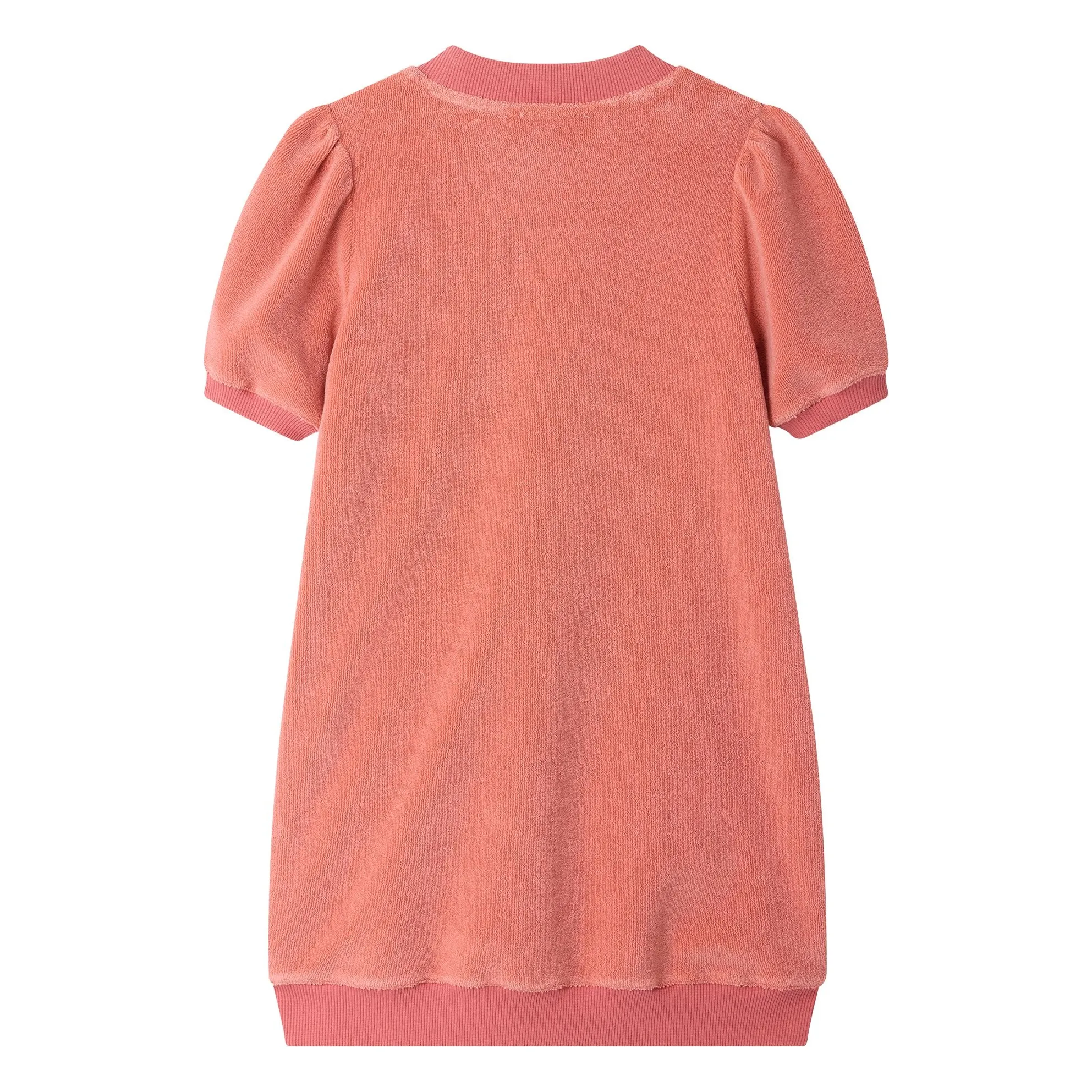 Bonpoint - Marceline organic cotton terry dress - Pink | Smallable
