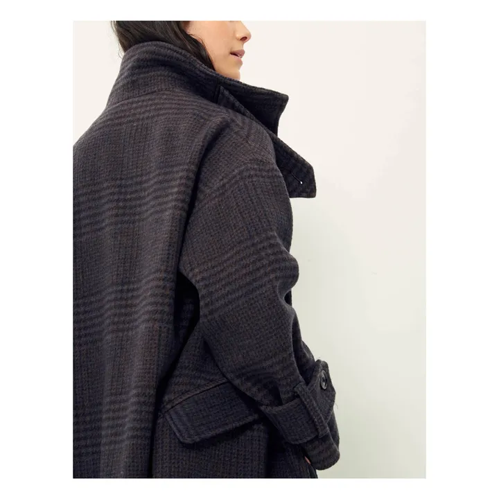 Sessùn - Miamia Coat Recycled Wool - Navy blue | Smallable
