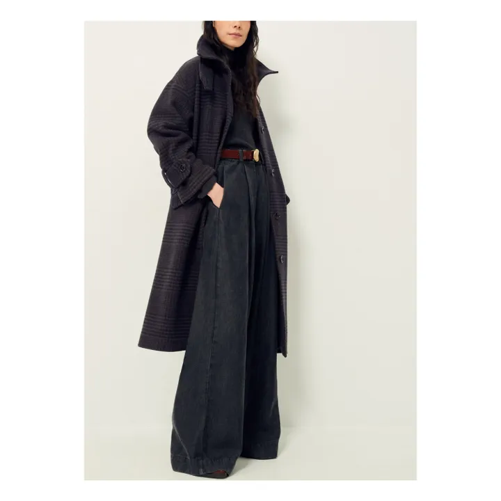 Sessùn - Miamia Coat Recycled Wool - Navy blue | Smallable