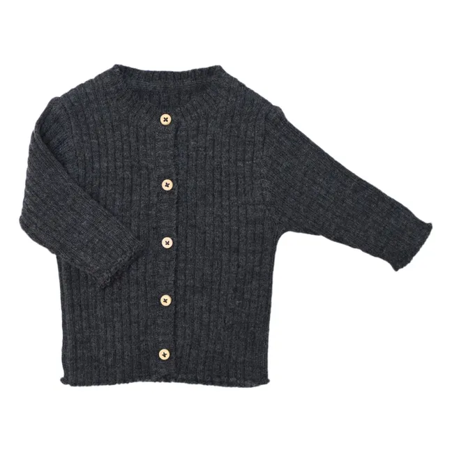 Konges Sløjd - Belou Merino Wool Cardigan - Red | Smallable